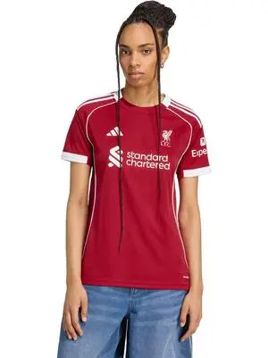 Adidas Liverpool Fc 25/26 Home Jersey - Strawberry Red