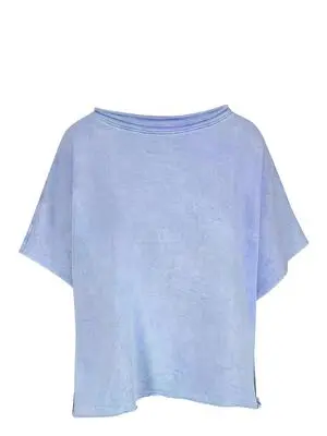 Frank & Eileen Acid-wash Cotton T-shirt - Blue