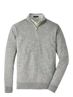 Peter Millar Half-zip Sweater - Grey
