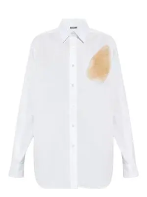 Moschino Abstract-print Shirt - White