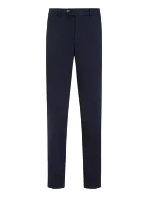 Brunello Cucinelli Button-fly Trousers - Blue