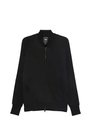 Y3 Track Zip-front Sweatshirt - Black