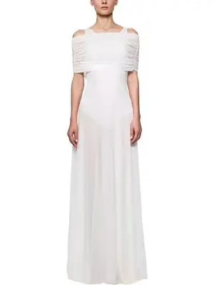 ATU BODY COUTURE Sleeveless Maxi Dress - White