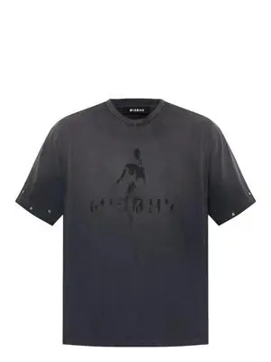 MISBHV Graphic-print Cotton T-shirt - Grey