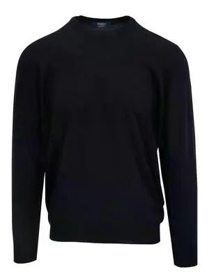 FEDELI Crew-Neck Wool Sweater