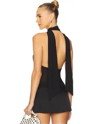 Majorelle Riviera Top - Black