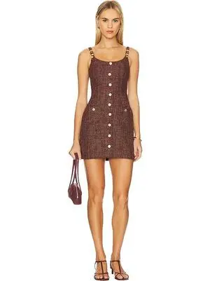 Amanda Uprichard Finley Dress - Cocoa