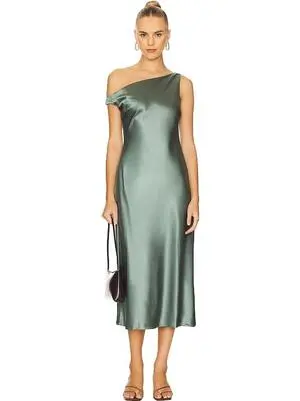 Astr The Label Elain Midi Dress - Sage