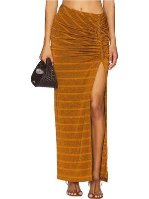 Azulu Marina Skirt - Cognac