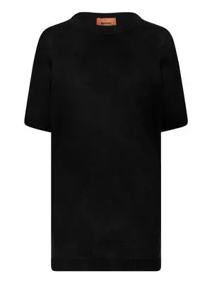 Missoni Short-sleeve Crewneck T-shirt - Black