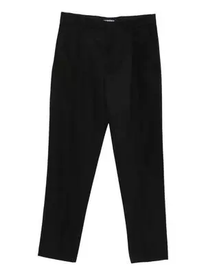 Jacquemus Pleated-front Trousers - Black