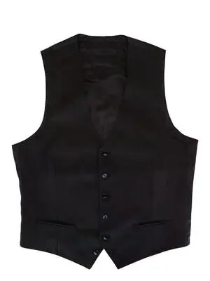 ATELIER MUNRO Button-fastening Waistcoat - Black