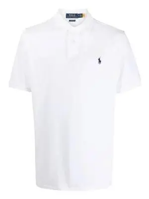 Polo Ralph Lauren Classic Fit Short Sleeve Mesh Polo - White