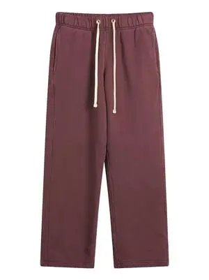 LES TIEN Heavyweight Classic Pant - Washed Red Mahogany