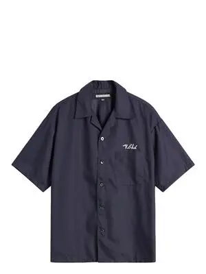 NEIGHBORHOOD Solid Hawaiian Shirt - Navy