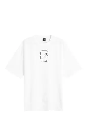 BRAIN DEAD Logo Head T-shirt - White