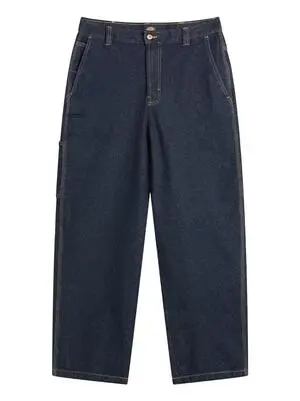 Dickies Madison Baggy Denim Jeans - Rinsed Indigo Blue