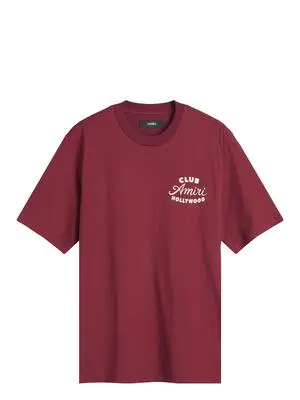 Amiri Club T-shirt - Wine