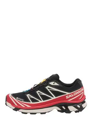 SALOMON Xt-6 Gtx Sneaker - Black/flame Scarlet