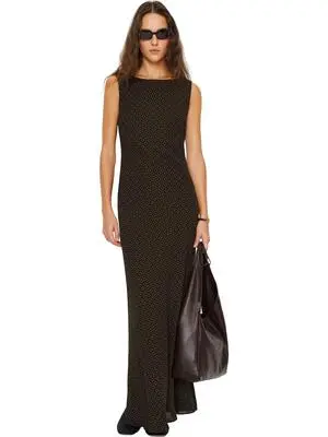 REFORMATION Prescott Maxi Dress - Black