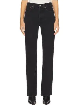 AGOLDE Leena Bootcut Jeans - Black