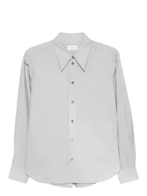 LEMAIRE Button-down Long-sleeve Shirt - Blue