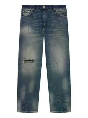 MISBHV Distressed-knee Jeans - Blue