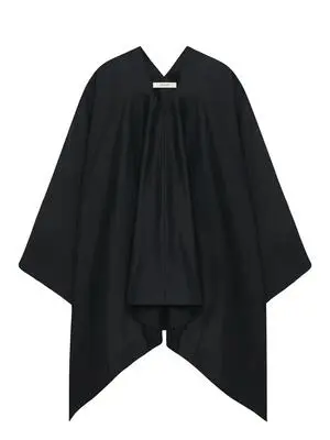 THE ROW Cedar Cotton-Silk Top