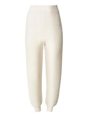 Perfect Moment Crystal Merino Wool Jogger - Cream