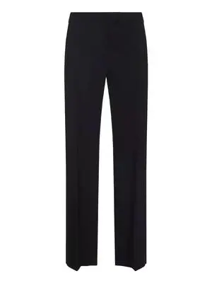 Khaite Straight-leg Trousers - Black