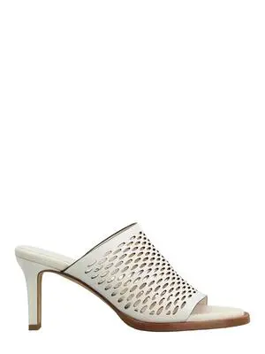 TOD'S 75mm Cut-out Heeled Sandals - White