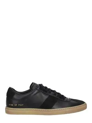 COMMON PROJECTS Leather Sneakers - Black