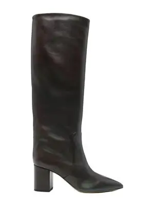 Paris Texas 70mm Anja Calf Leather Boots - Brown