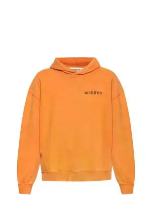 MISBHV Logo-print Hoodie - Orange