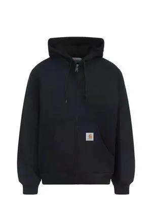 Carhartt Work In Progress Hooded Zip-up Jacket - Blue
