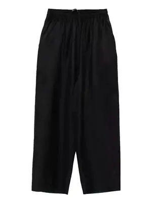 Sofie D'hoore Elastic-waist Silk Trousers - Blue