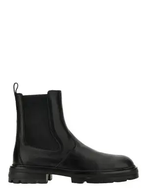 Hogan Elastic-panel Chelsea Boots - Black