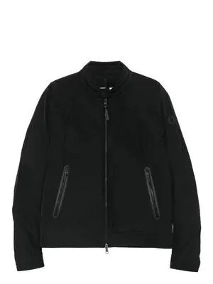Moncler Quilted Diamond-pattern Jacket - Black