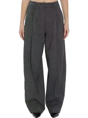 THELATEST Pleated Front Trousers
