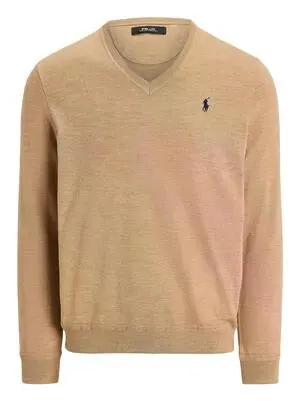 Ralph Lauren V-neck Long-sleeved Sweater - Neutrals