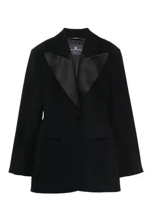 Ermanno Scervino Single-breasted Blazer - Black