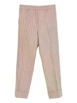INCOTEX Pinstripe Wool Trousers