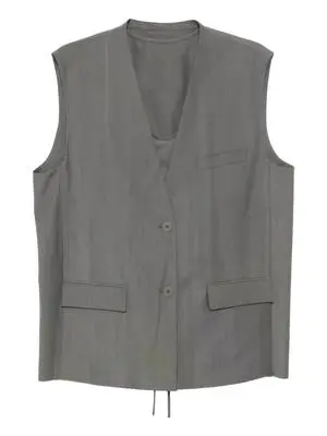 LESS LESS Blazer Vest Set