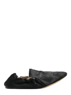 LE MONDE BERYL Le Monde Beryl Fur-Trimmed Loafers