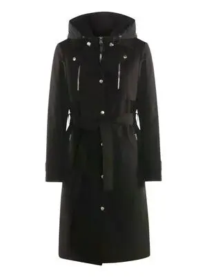 Mackage Siobhan Hooded Belted Coat - Black