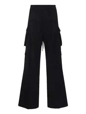 Rick Owens Double Cargo Jumbo Belas Pants - Black