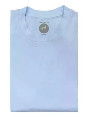 MAZZARELLI Calipso Crew-neck T-shirt - Blue
