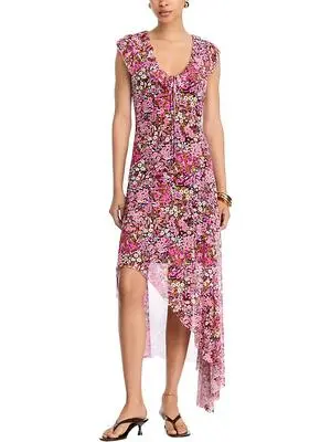 Steve Madden Hattie Midi Dress - Bloom Pink