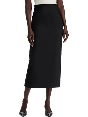 Rue Sophie Roux Midi Skirt - Black
