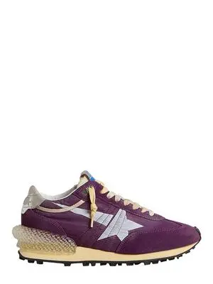 GOLDEN GOOSE Running Marathon Sneakers - Violet White